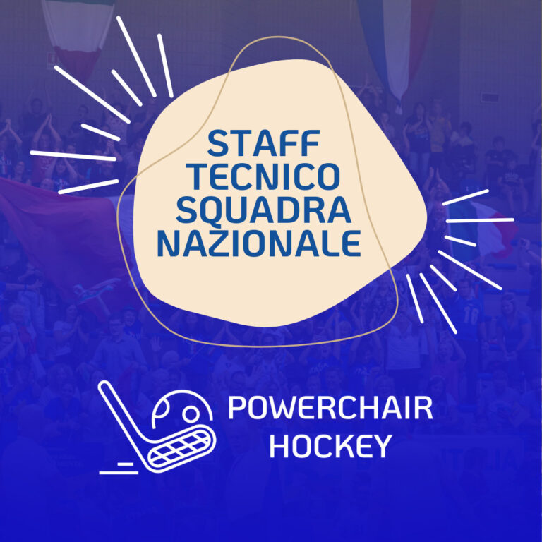 Nuovo Staff Tecnico della Nazionale Italiana di Powerchair Hockey ...